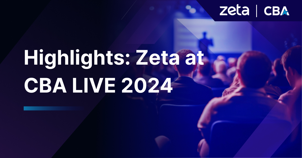 Zeta at CBA LIVE 2024 - Zeta US